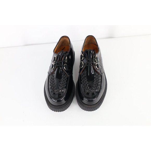 Vintage | Shoes | Deadstock Vtg 9s Rockabilly Mens 0 Goth Patent ...